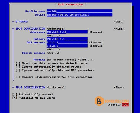 How To Assign A Static Ip For A Centos Vm In Vmware