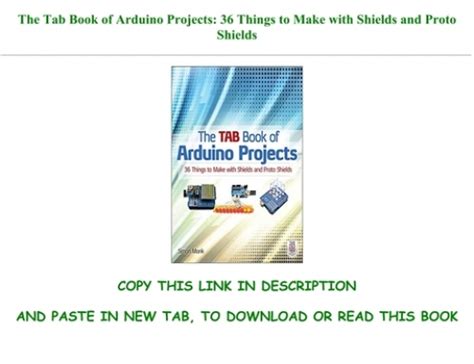 Thetabbookofarduinoprojects36thingstomakewithshieldsandprotoshields
