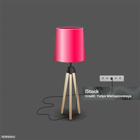 세련 된 로프트 사무실 램프 조명입니다 현실적인 벡터 이랑 그림입니다 광고에 대한 스톡 벡터 아트 및 기타 이미지 광고 구 그늘 Istock