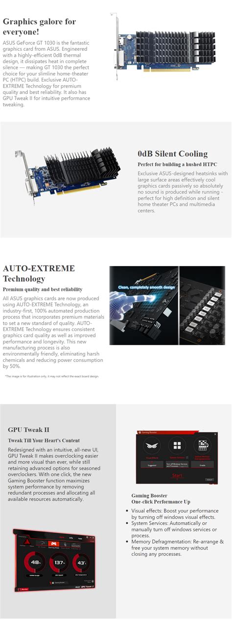 Asus Geforce Gt Gb Gddr Low Profile Graphics Card