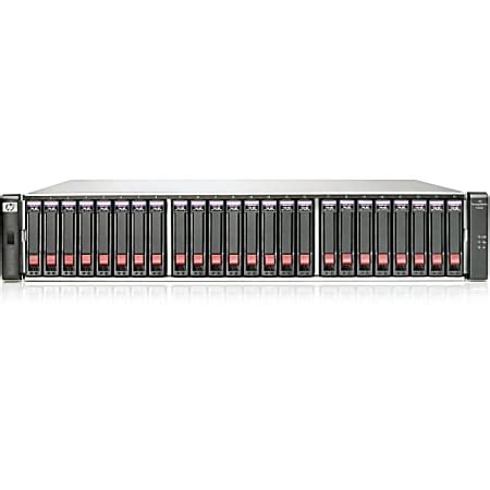 HP StorageWorks P2000 G3 SAN Array 24 X HDD Supported 12 X HDD Installed 12 TB Installed HDD