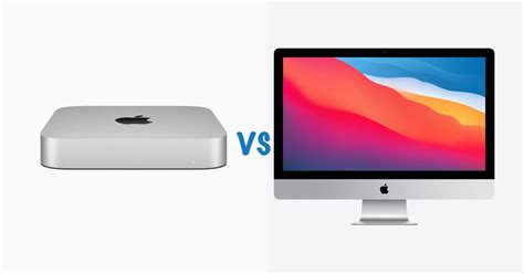 899 M1 Mac Mini Vs 2 549 IMac 5K The Smaller Mac Holds Its Own In Many Tests