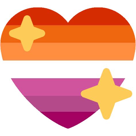 Lesbianprideheart Discord Emoji