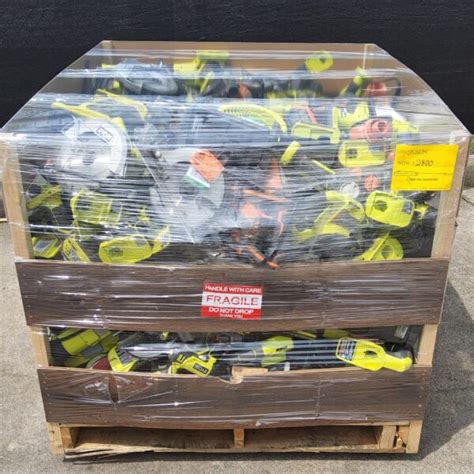 Ryobi Ridgid Loose Tool Pallet Lot Id As Is Untested