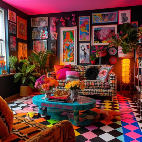 Colorful Maximalist Interior Design
