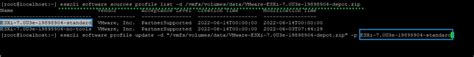 Patch Standalone Vmware Esxi 7 To 7u3e Latest Version Esx Virtualization