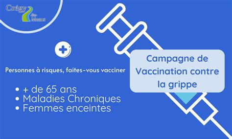 Campagne De Vaccination Contre La Grippe Crégy Lès Meaux