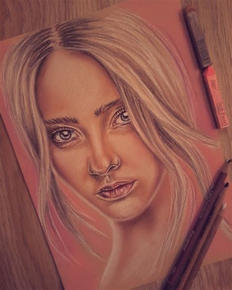 Девушка на розовом фоне в стиле Анимационный Живопись на