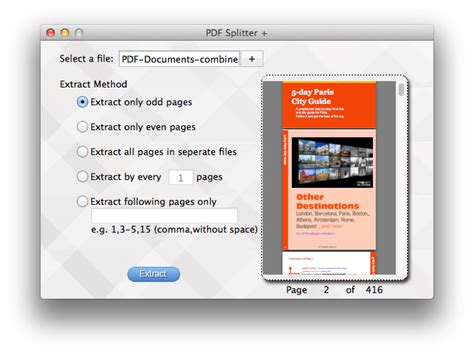 Split Pdf Pages Mac Os X Lasopahi
