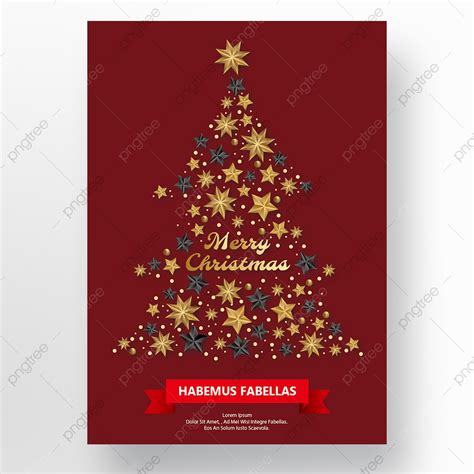 질감 된 크리스마스 트리 행복 한 포스터 템플릿 Psd 다운로드 디자인 자료 다운로드