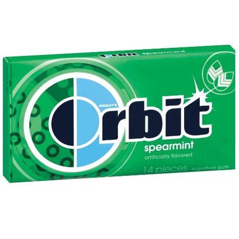 Wrigleys Orbit Spearmint, 14 sticks (Pack of 8) - Walmart.com