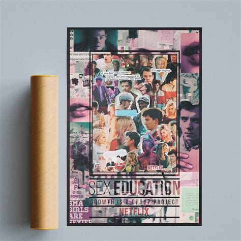 Sex Education Poster Tv Show Poster Poster Print Wall Art Etsy