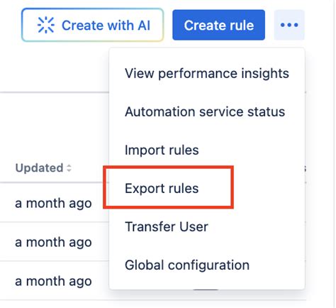 Automation Rules Missing From Export File Jira Atlassian Documentation