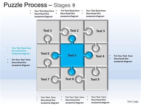 PowerPoint Themes Business Puzzle Process Ppt Templates