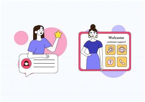 Premast 14 Customer Support Illustrations