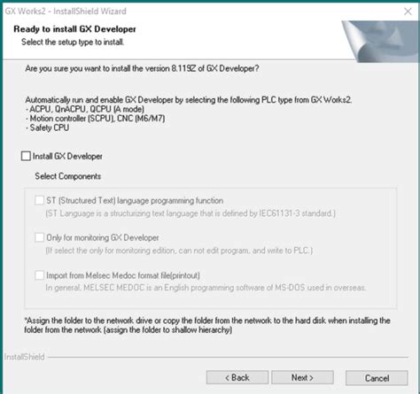 PLC Mitsubishi GX Works Hướng dẫn tải và cài đặt chi tiết