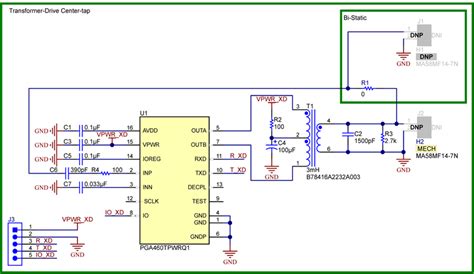 Pga460 Q1 Pga460 Q1 Small Form Factor Schematic And Layout For