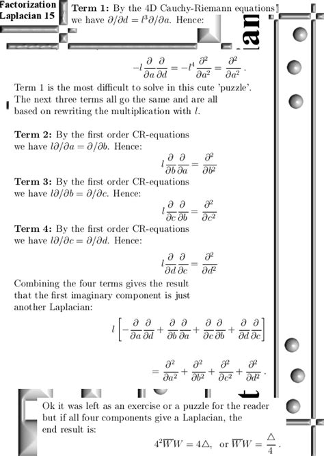 Factorization Of The Laplacian For 2d 3d And 4d Complex Numbers