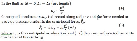 Centripetal Force Experiment Lab Analysis