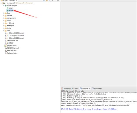 Build And Debug With Eclipse — Bouffalosdk 2 0 文档