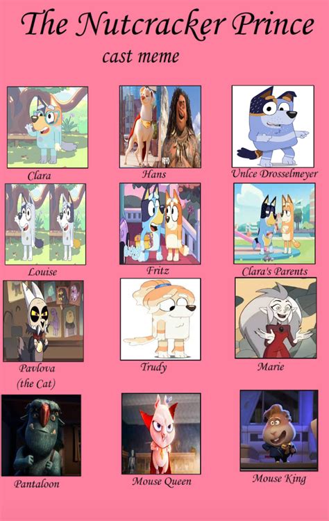 My The Nutcracker Prince Recast Meme By Gracie01villafana20 On Deviantart