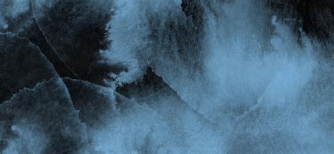 Premium Photo Shades Of Light Blue Black Water Colors Blobs Background