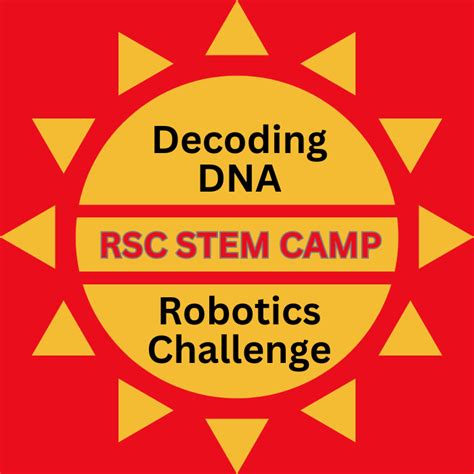 Decoding Your Dna And Robotics Challenge Rsc