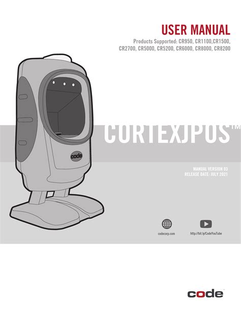 CR Handled Barcode Scanner User Manual CR Handled Barcode Scanner User Manual