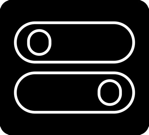 Black And White Sign Or Symbol Of Switch In Flat Style 24276614 Vector