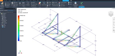 Frame Analysis Simulation Load R Autodeskinventor