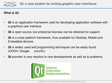 Ppt Caqtdm Qt Based Epics Display Manager Overview Powerpoint