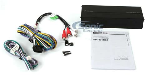 Guide to Wiring the Pioneer GM-D1004 Amplifier