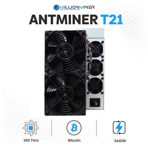 Bitmain Antminer T21 Nuevo Bitcoin Miner Lanzado Millionminer