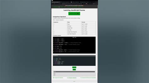 Compare Values In Javascript Youtube