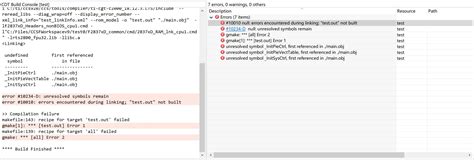 F28379d新建工程出现问题 10010 Null Errors Encountered During Linking Testout Not Built” C2000™︎