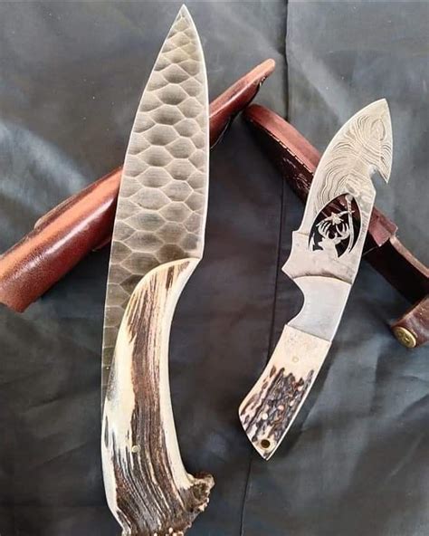 Razor Knives Damascus Hunting