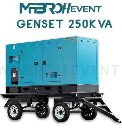 Sewa Genset 250kva Mabroh Event