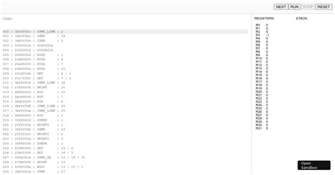 Github Virtual Machine Codesandbox