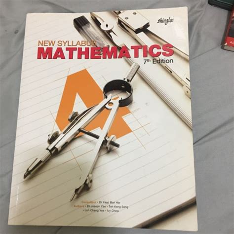 Sec 4 Maths Textbook Hobbies And Toys Books And Magazines Textbooks On Carousell