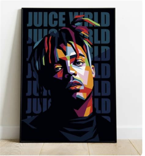 Juice Wrld Poster Etsy