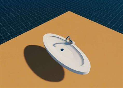 White And Chrome Rounded Bathroom Sink By Tinydidi 3dxchat Sharing