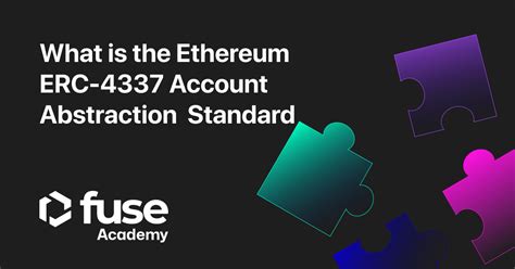 What Is The Ethereum Erc 4337 Account Abstraction Standard