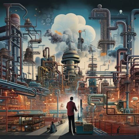 Premium Ai Image Industry 40