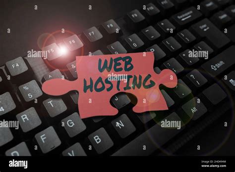 conceptual caption web hosting business overview business allowing