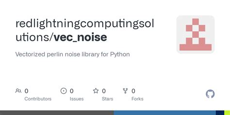 GitHub Redlightningcomputingsolutions Vec Noise Vectorized Perlin