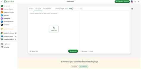 Quiltbot Text Summariser