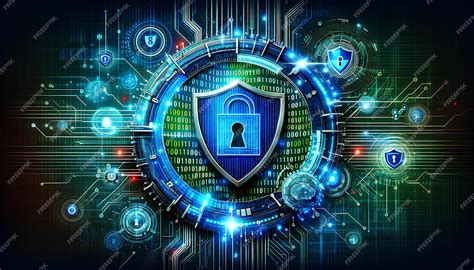 Premium Photo Cybersecurity Safeguarding The Digital Realm With Vigilance And Technology