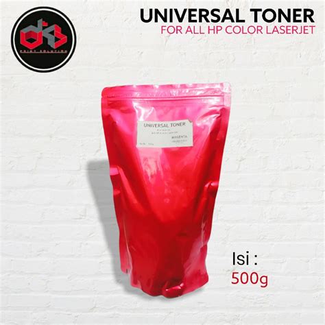 Jual Serbuk Toner Warna Untuk Semua Printer Hp Color Laserjet Toner Universal Shopee Indonesia