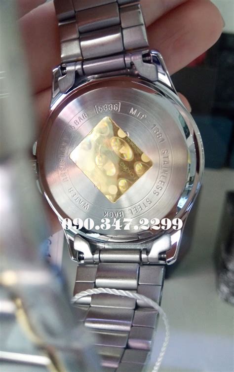 Mtp 1381g 1av Đồng Hồ Casio Nam Dây Kim Loại 3 Kim Chống Nước Wr50m