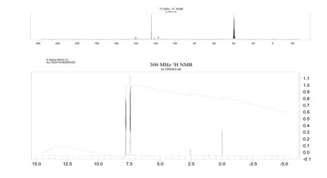 FORMALDEHYDE 2 4 DINITROPHENYLHYDRAZONE 1081 15 8 1H NMR Spectrum